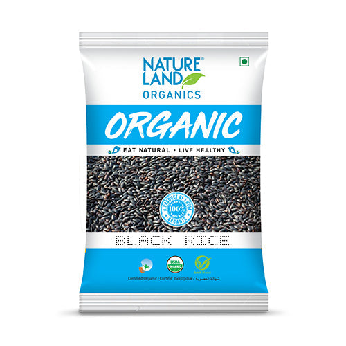 Buy Organic Black Rice Online (500g) | Natureland Organics