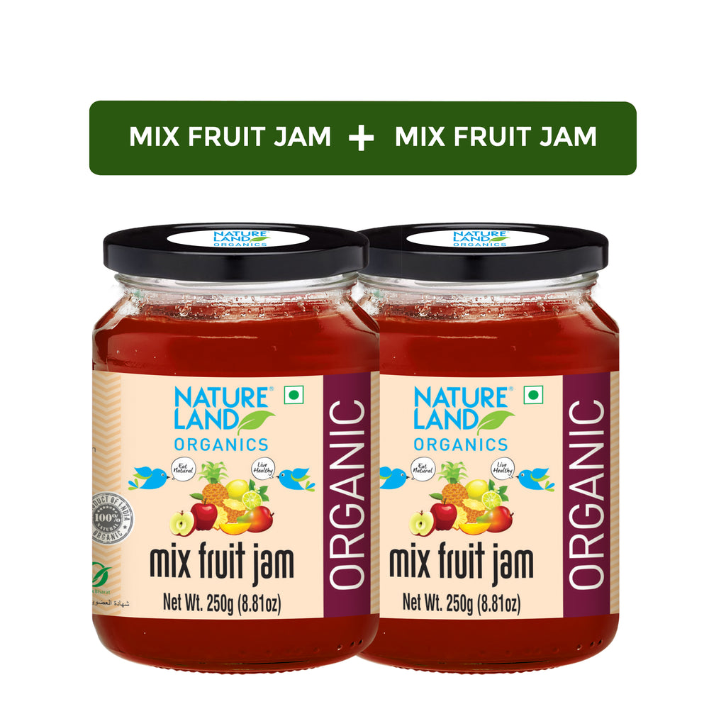 Mix Fruit Jam 250 Gm(Pack of 2) – Natureland Organics