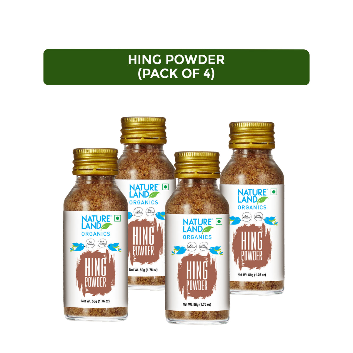 Organic Hing Powder 50 Gm(Pack of 4) – Natureland Organics