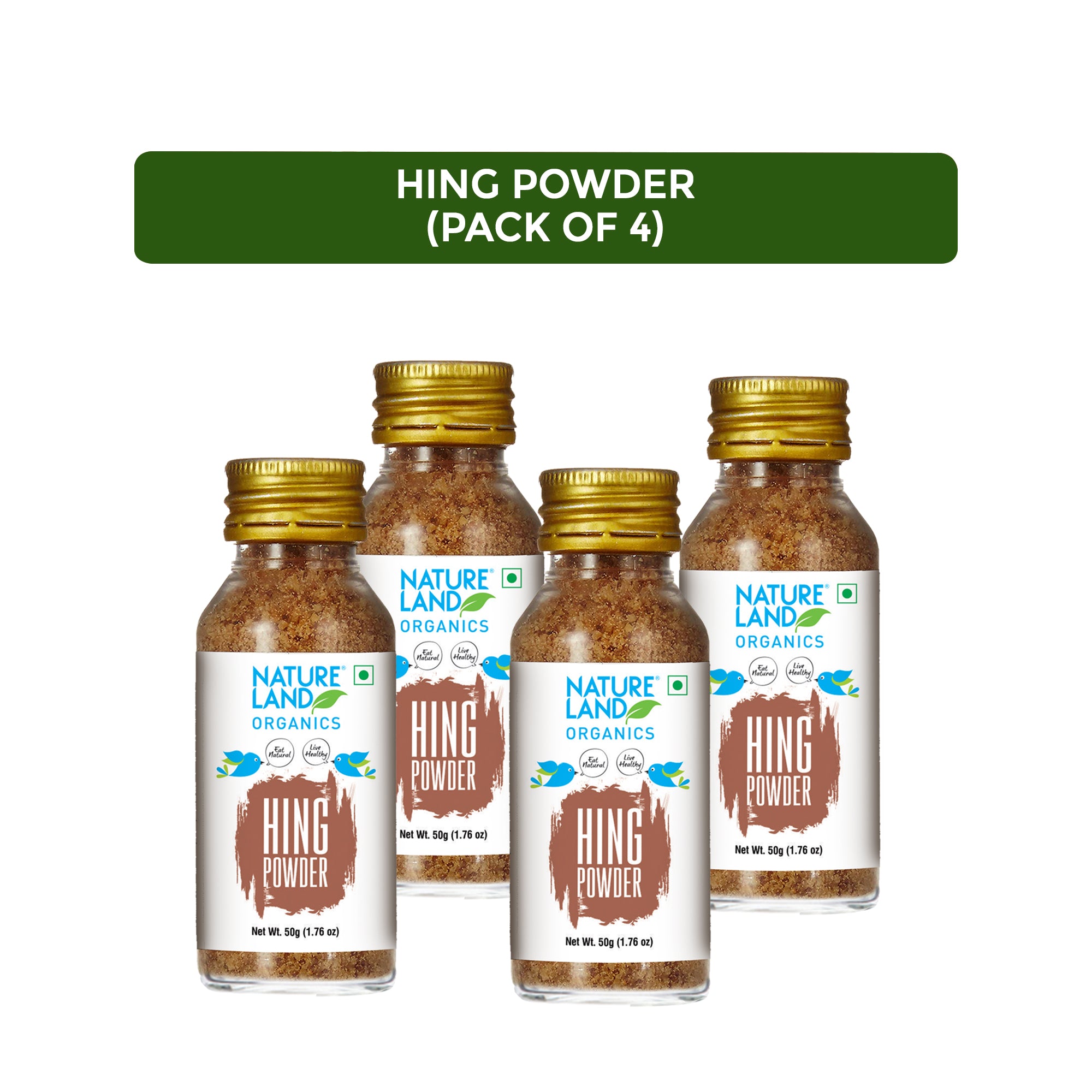 Organic Hing Powder 50 Gm(Pack of 4) – Natureland Organics