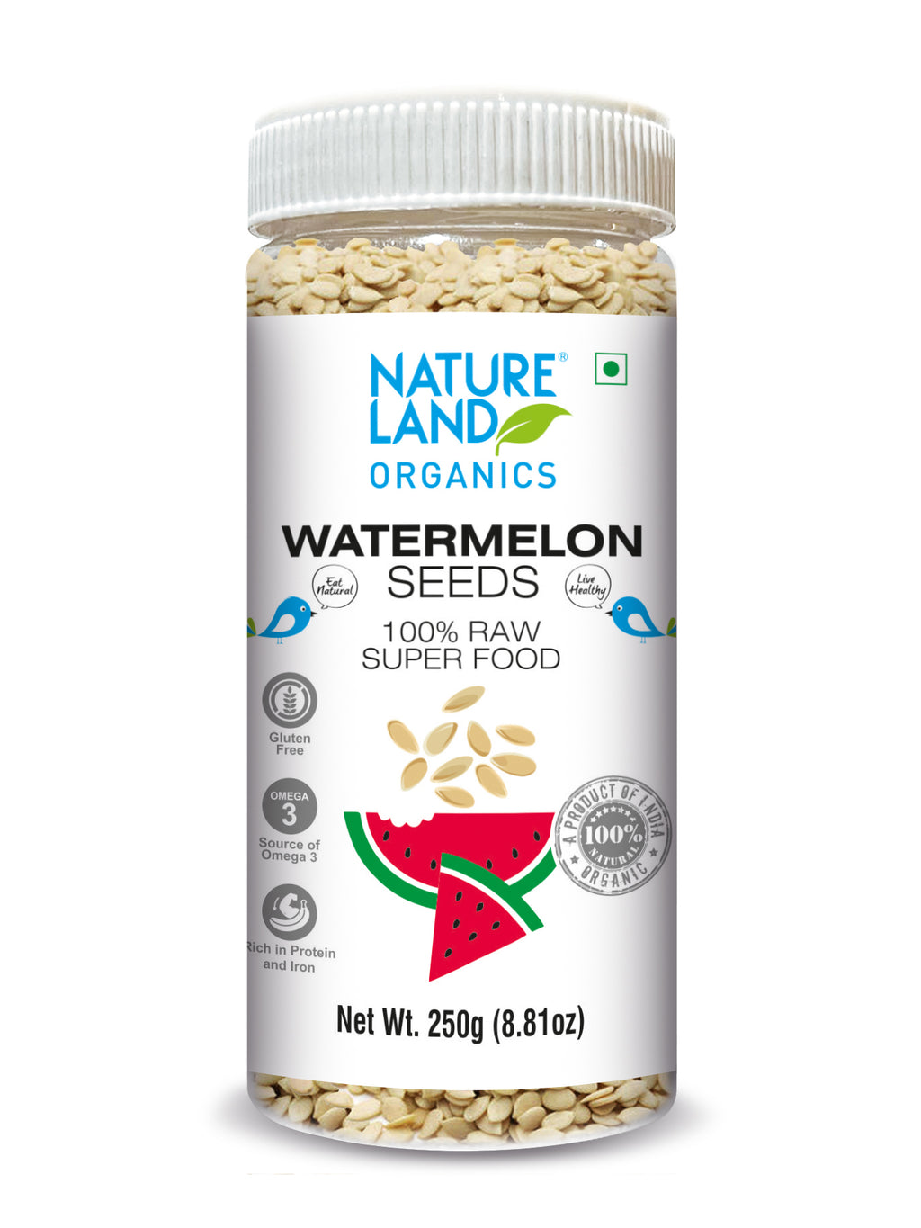 Buy Organic Edible Watermelon Seeds Online in India – Natureland Organics